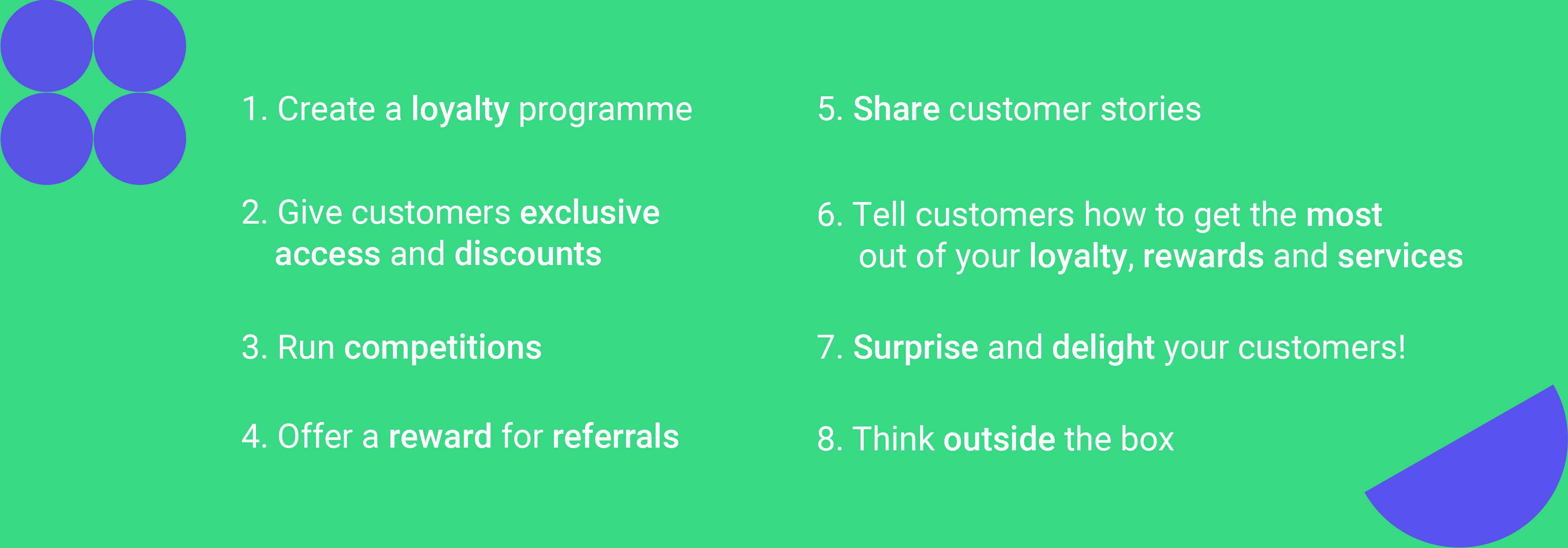 8 ways to reward your customers for their loyalty
